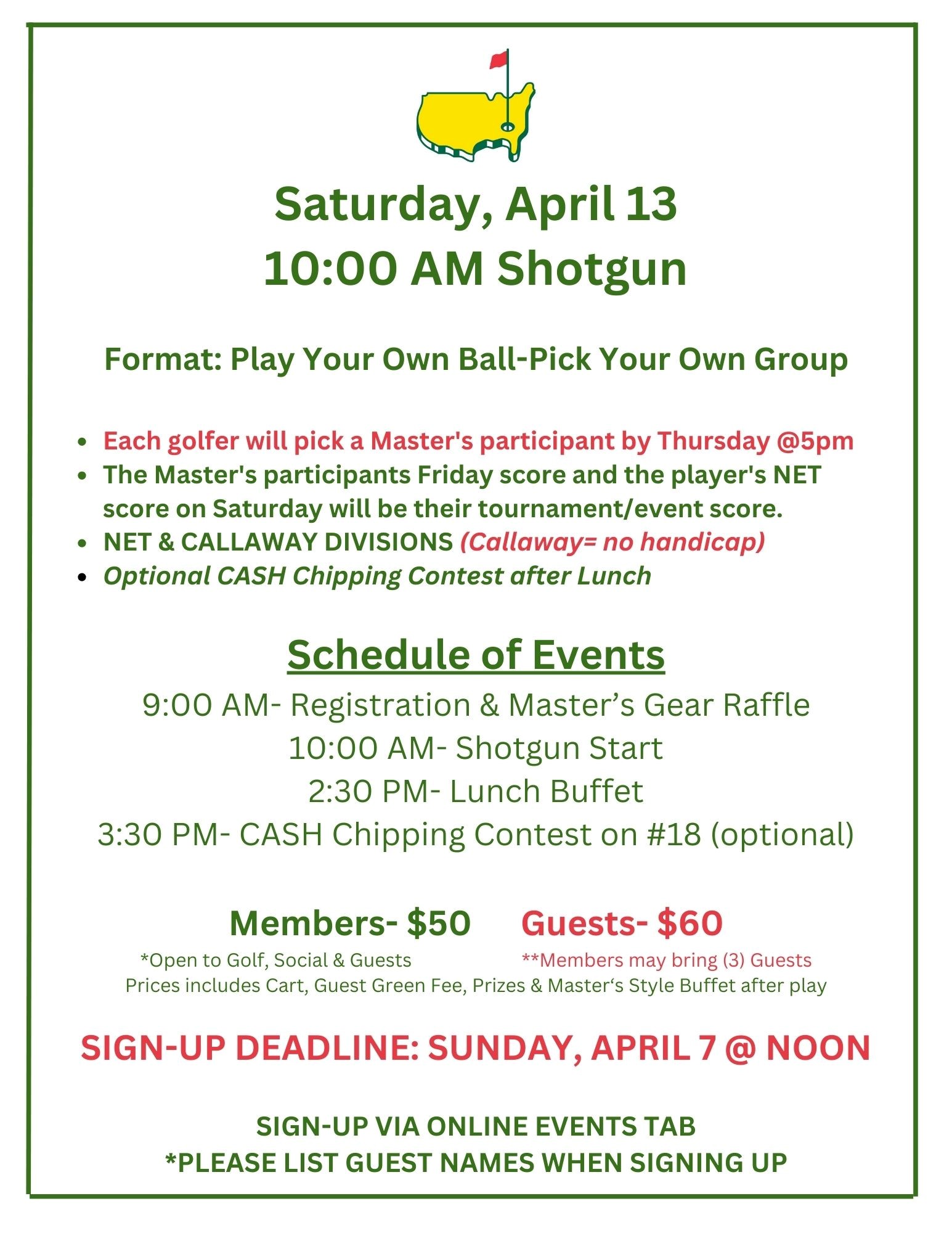 Upcoming Events – Ligonier Country Club