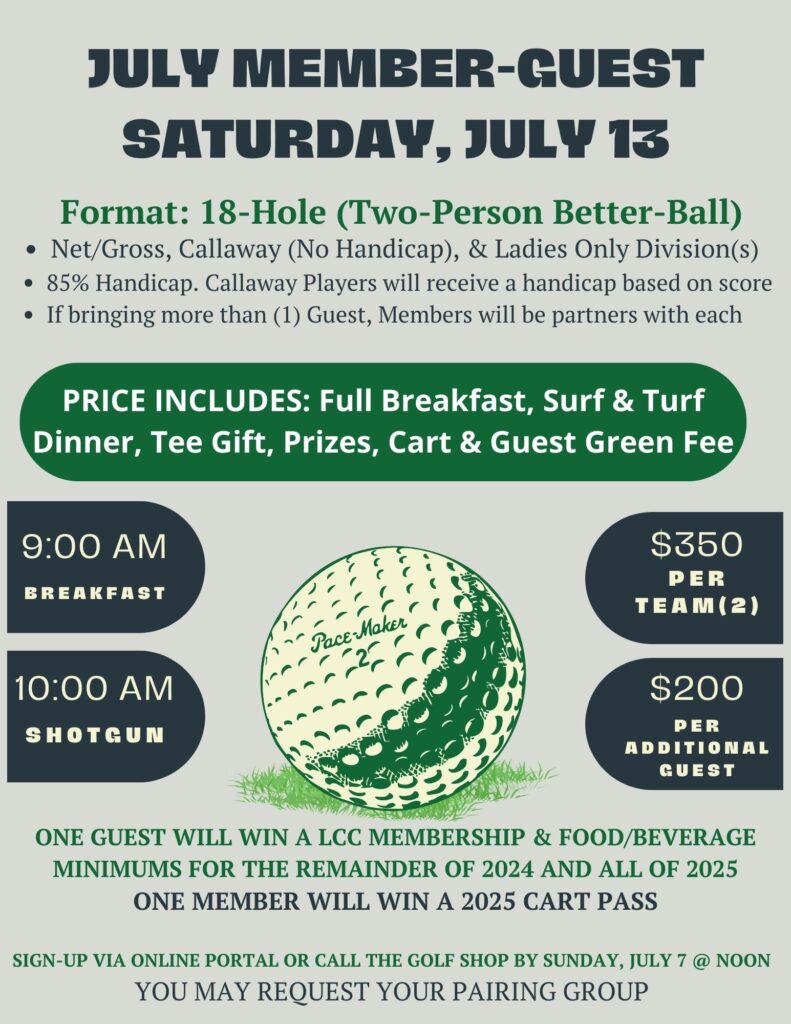 Upcoming Events – Ligonier Country Club